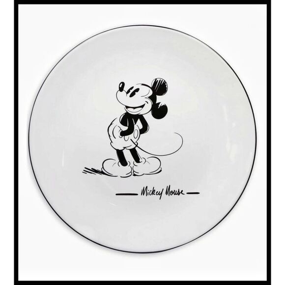 Disney | Dining | Nwt 22 Disney Mickey Mouse Ceramic Dinner Plate 105 ...